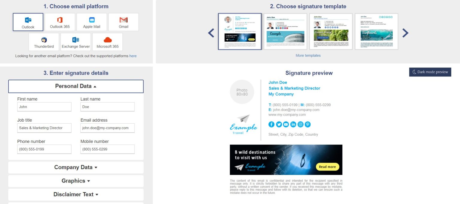 10 best email signature generators review for 2022 | Hexospark