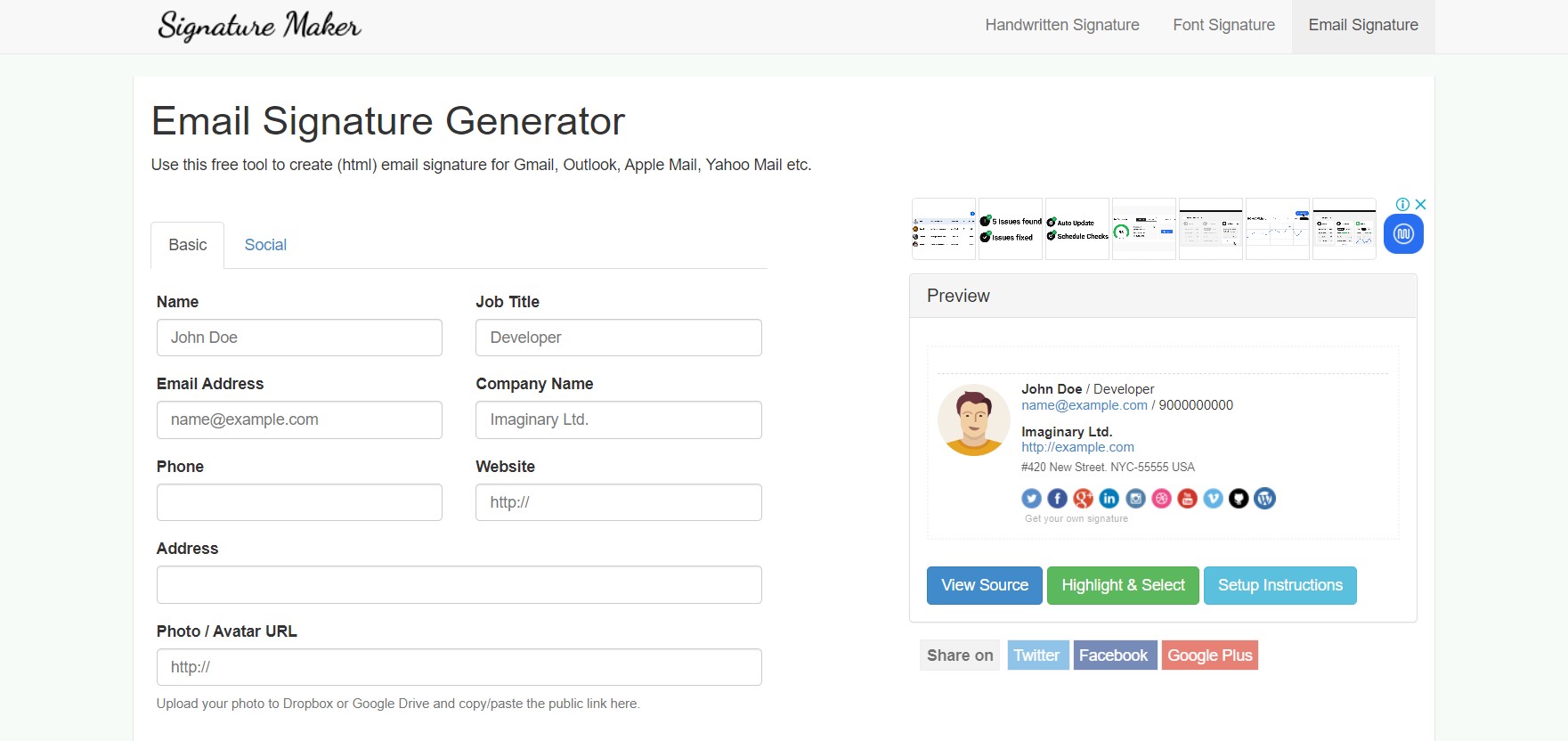 10 best email signature generators review for 2022 | Hexospark
