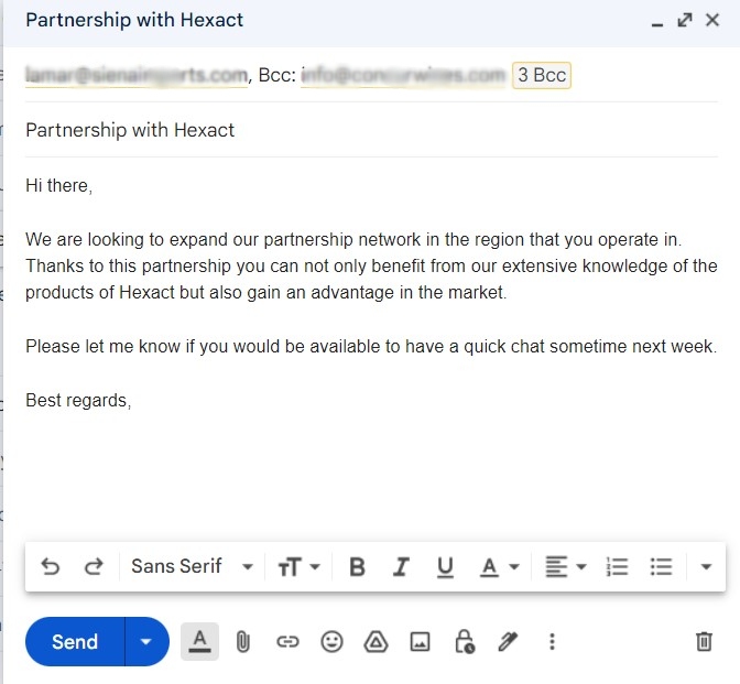 How To Send An Email To Multiple Recipients Individually Hexospark